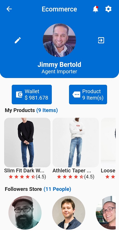 Material Design Flutter Ui Kit Android By Powerrenderdev Codecanyon